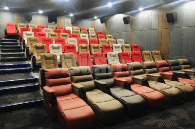 China Plaatsing van het de Duw de Achter Commerciële Theater van het staalbeen voor Muziekzaal Te koop