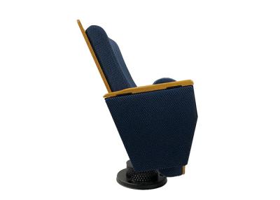 Cina La sala ritrattabile di 545MM che mette la chiesa a sedere riempita Seat delle sedie di conferenza ha coperto il tessuto in vendita
