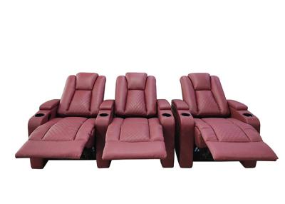 Cina Sofà manuale sezionale del Recliner del cinema della casa VIP in vendita