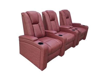 Cina Sofà manuale sezionale del Recliner del cinema della casa VIP in vendita