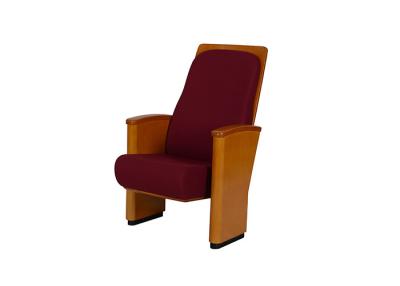 China Houten het Theaterstoelen die van het Armsteunauditorium Publiek Seat vouwen Te koop