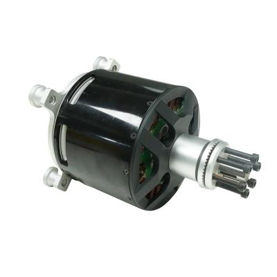 China 25KW Brushless Motor with Water Cooling Sensor for Electric Motorcycles Permanent Magnet Construction Explosion-Proof Protected for sale