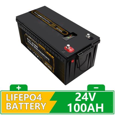 Cina Batteria ricaricabile LiFePO4 di alta sicurezza 24V 100Ah per il carrello elevatore elettrico EV in vendita