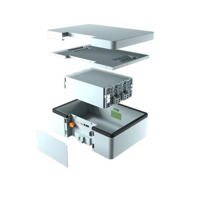 China 48V/51.2 V 100ah LiFePO4 Residential Storage Battery System Stack Mounted for sale