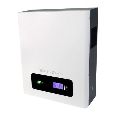 China 57.6Volts de zonneaccu van de Huishoudenenergie, 5kwh-Muur zet Batterij op Te koop