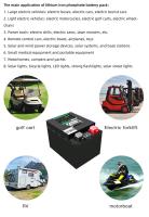 China PSN 200Ah 12V LiFePO4 Battery with BT Function for RV Golf Cart Solar for sale
