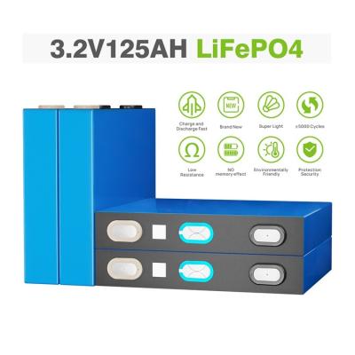 China Residential LFP Battery Cell  Lifepo4 Prismatic 125ah Energy Storage for sale