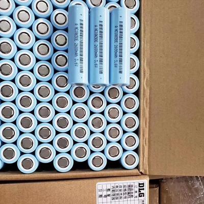 Cina Una batteria 18650 del grado 3C UN38.3 18650 3,7 batteria di V 2600mah in vendita