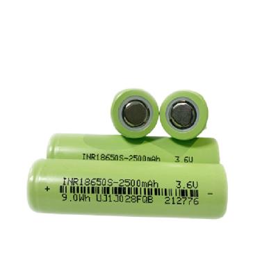 Cina 3,7 di V 2500mah 18650 alta Rate Power MSDS approvazione della batteria 3C in vendita