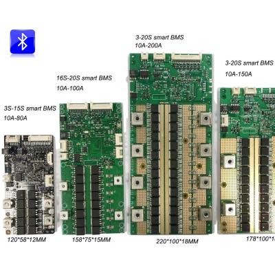 中国 HASLの表面の終わりの蟻スマートなBMS電池板3S RS485 72V 販売のため