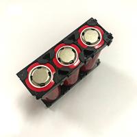 China 26650 Lithium Battery Holder Splicing Bracket 1X3 Fireproof V0 ABS+PC 26.5mm for sale