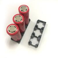 China 26650 Lithium Battery Holder Splicing Bracket 1X3 Fireproof V0 ABS+PC 26.5mm for sale