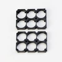 China 18650 Battery Holder Bracket 2X3 ABS+PC Battery Support 19mm Spacing 18.5mm Cell for sale