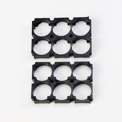 China suporte da bateria 18650 do suporte de sustentação 18.4mm da bateria 2X3 de 6 células à venda