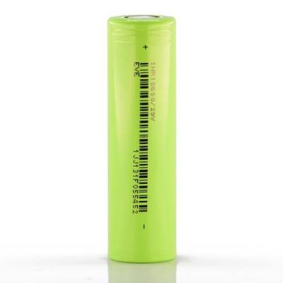 China 18650 pilhas do íon da pilha de bateria 2900mAh 3.7V NCM EVE Lithium iluminam - o verde para Ebike à venda