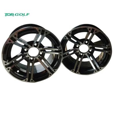 China calotas do carrinho de golfe 14Inch, tampas de roda pretas do cubo para o carrinho de golfe à venda