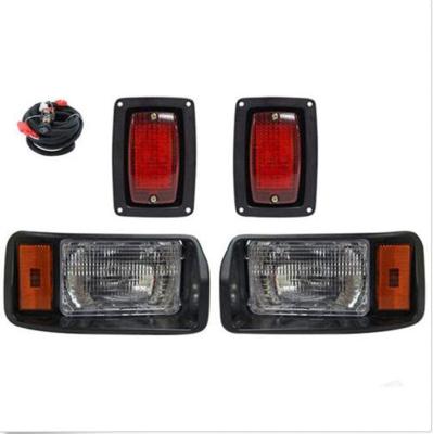 China Club Car 1993-UP Golf Cart OEM Basic Headlight And Taillight Kit With Wires for sale