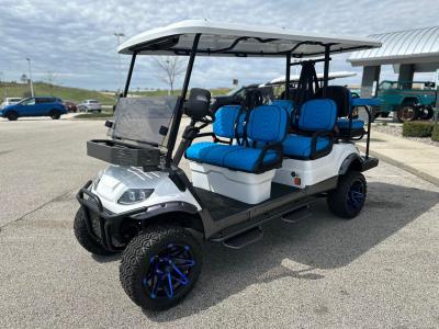 China TOP Golf Car Six Seater Electrical Golf Cart EV4+2G Customize Color Upgradeable for sale