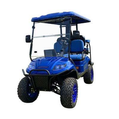 China 72 V 4 Passagiers ESP 4 Wheel Electric Drive Motorized Street Legal Golf Cart for sale