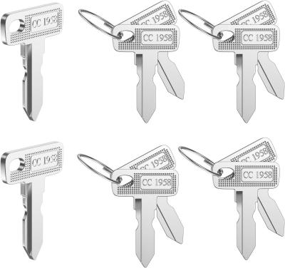 China Club Car DS Precedent Ignition Keys 1012505 Premium Upgrade Spare Key Pair Durable Brass Blank for sale