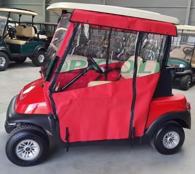 Cina 3 recinzioni parteggiate del carretto di golf con la copertura dura del carretto di golf del passeggero delle porte 2 in vendita