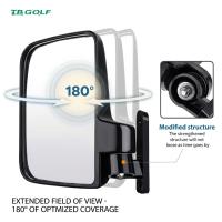 China sightseeing Golf Cart Side Mirrors High definition vision CE certificate for sale
