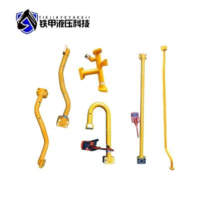 China Hyundai R305 Excavadora Hidráulica Tubo de Óleo de Ferro 31N6-11041-02 Para Obras de Construção à venda