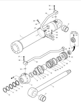 Cina DOOSAN DX225LCA Excavator Hydraulic Iron Oil Pipe per impianti di produzione in vendita