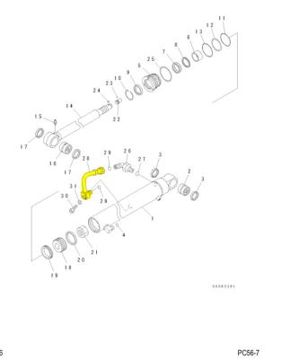 China PC56 PC55MR-2 ijzeren buizen voor graafmachines voor hydraulische systemen en emmerbuizen Te koop