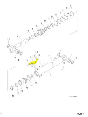 China PC56 PC55MR-2 ijzeren buizen voor graafmachines voor hydraulische systemen en emmerbuizen Te koop