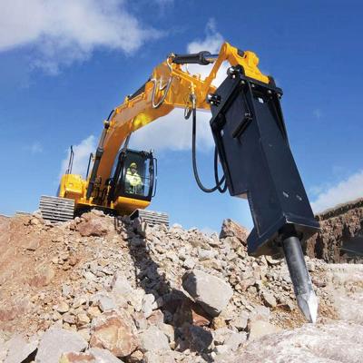 China Excavadora de mineração de 20 toneladas martelo de esmagamento hidráulico para aplicações de mineração personalizáveis à venda