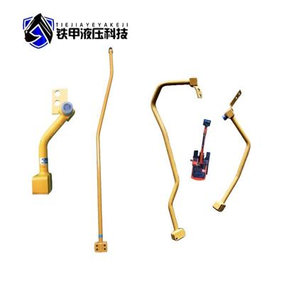 China PC120 PC130 Hydraulisch distributie-systeem boombuis en retourbuis voor graafmachine ijzerbuis Te koop
