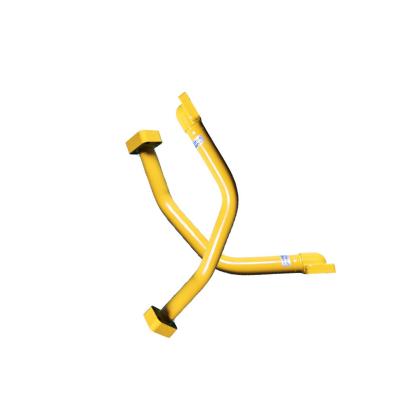 China PC400 PC450 Excavator Hydraulic Distribution Valve Iron Pipe For Energy Mining for sale