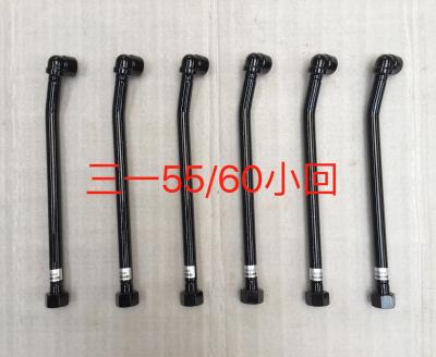 China SY55 SY60 Sistema hidráulico distribuidor de tubos de balde e tubos de retorno para tubos de ferro de escavadeira à venda