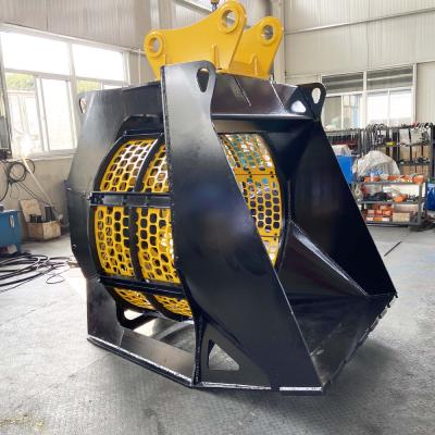 Cina Capacità massima di afferramento 0.52CBM Barattolo di selezione rotativo per escavatori da 5 a 40 tonnellate in vendita