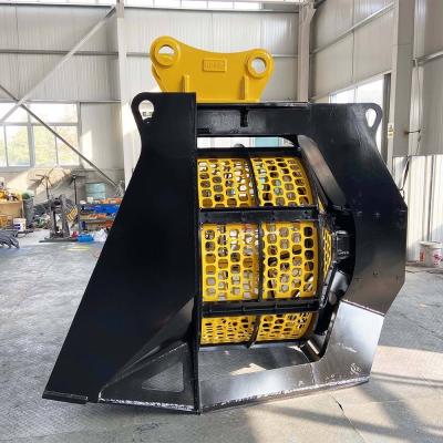 Cina Capacità massima di afferramento 0.52CBM Barattolo di selezione rotativo per escavatori da 5 a 40 tonnellate in vendita