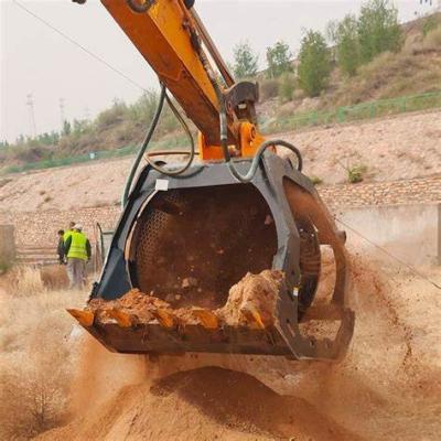 Cina Capacità massima di afferramento 0.52CBM Barattolo di selezione rotativo per escavatori da 5 a 40 tonnellate in vendita