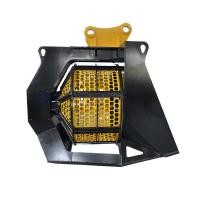 China Rotary Sand Washing Screen Bucket for Excavator 0.46-1.2m³ Load Volume 800-1400mm Drum Diameter for sale