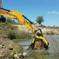 China Rotary Sand Washing Screen Bucket for Excavator 0.46-1.2m³ Load Volume 800-1400mm Drum Diameter for sale