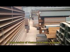 H beam show