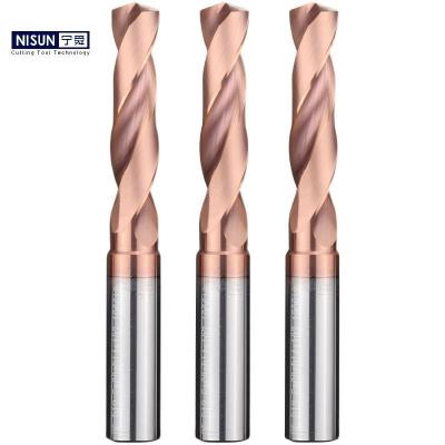 China M2 HSS Alloy Solid Carbide Drilling Tools Precision Drill Bits Wear Resistance HRC 75+ for sale