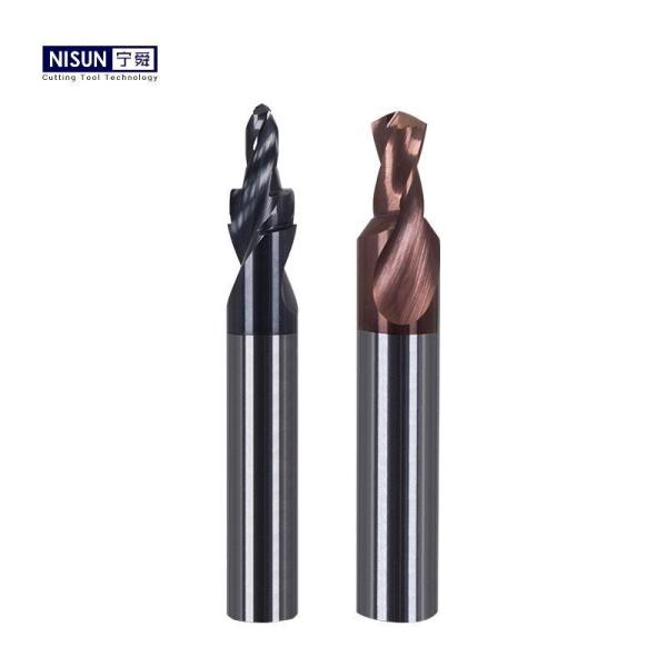 Quality TiAlN Based Coating Step Drills Polished Surface With Through Coolant Or Without for sale