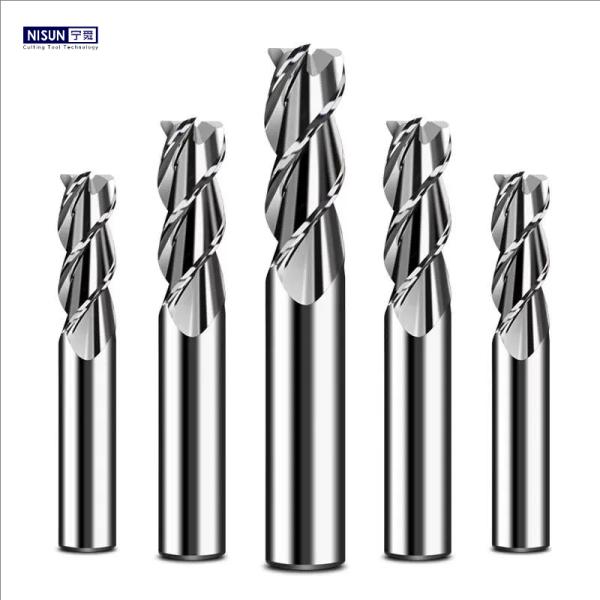 Quality Spiral Solid Carbide M2 HSS PM Corner Radius Milling Cutter for Aluminum for sale