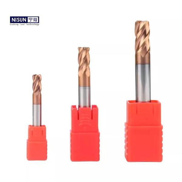 Quality M2 HSS PM Carbide Corner Radius Milling Tools End Mill 2 Flutes Customized Length for sale