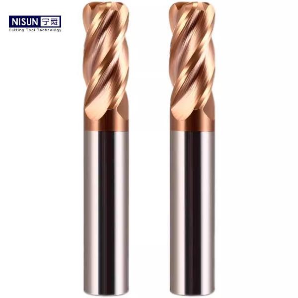 Quality M2 HSS PM Carbide Corner Radius Milling Tools End Mill 2 Flutes Customized for sale