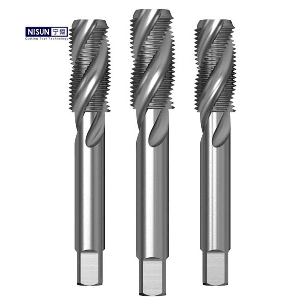 Quality M2 HSS M35 PM Spiral Cutting Taps Threading Tools UN BSP Metric 2 Flutes for sale