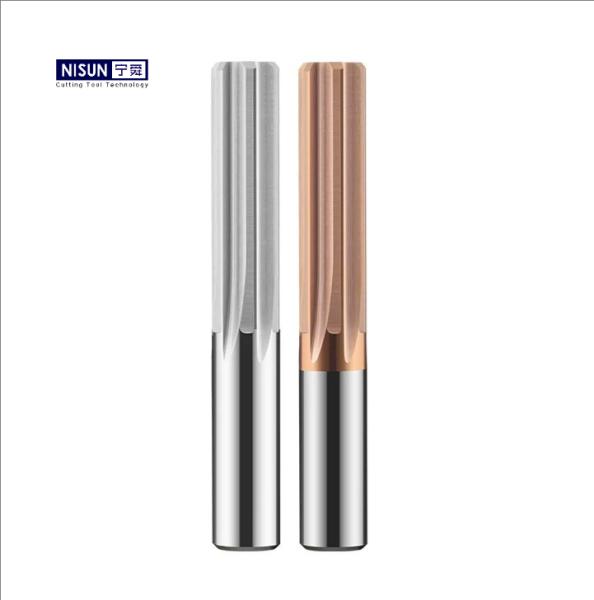 Quality HSS Carbide Tungsten Steel straight flute reamer Spiral Straight Coolant Hand Tools for sale