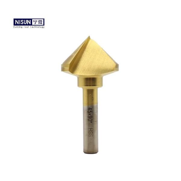 Quality 90 120Degree 3 Flute Countersinking Tools HSS M2 Countersink Drill Bit HRC65 for sale