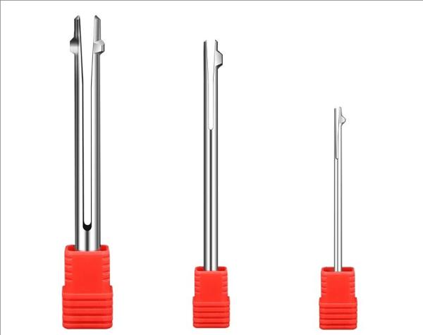 Quality Deburring Fork Carbide Tungsten Steel Chamfering Tool For Mechanical Finishing Hole for sale