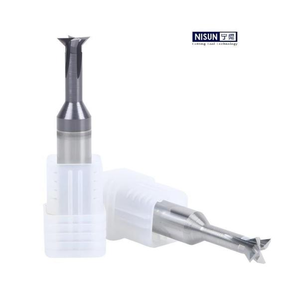 Quality Dovetail Milling Cutter End Mill Groove Slot 48 60 90 Degree Carbide M2 HSS M35 PM Material for sale